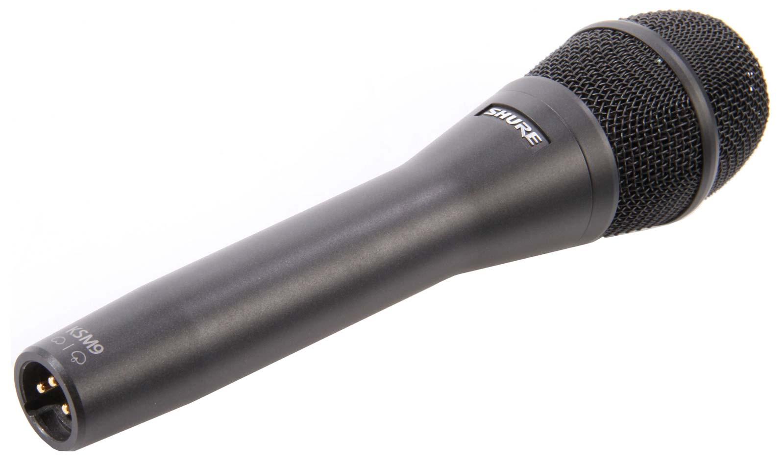 SHURE KSM9 | Dual-Pattern Handheld Microphone Charcoal Gray | agiprodj