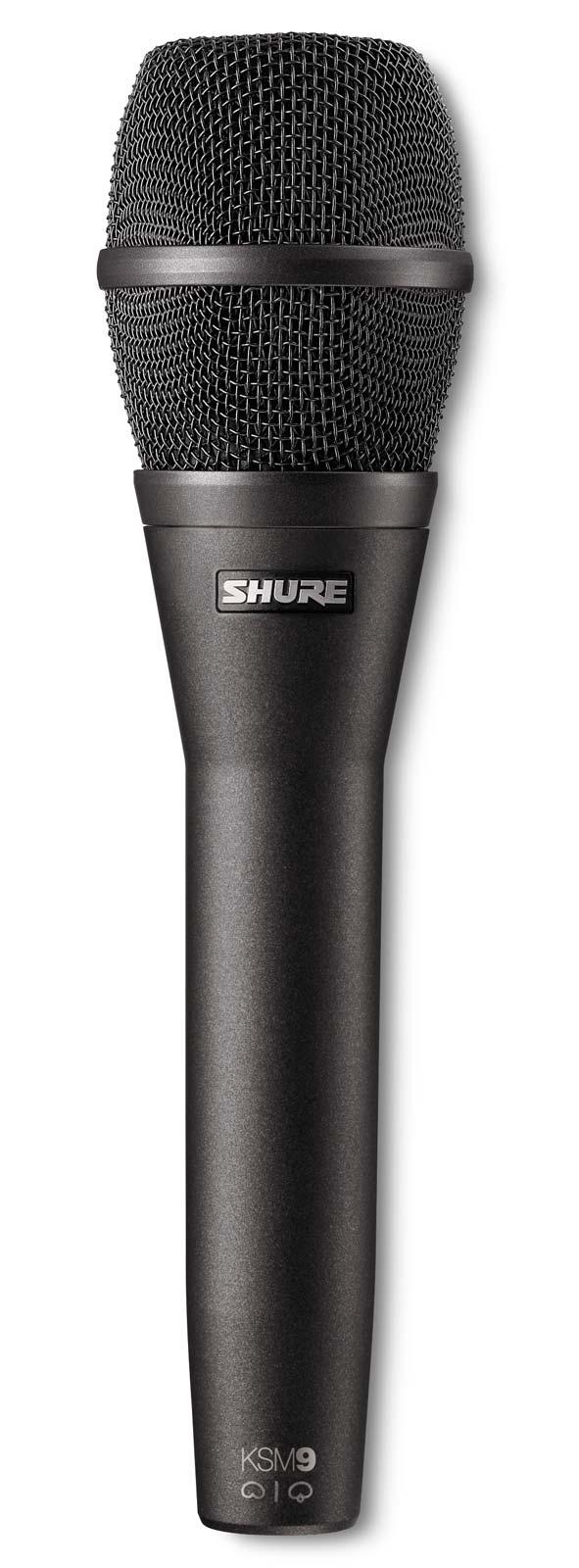 SHURE KSM9 | Dual-Pattern Handheld Microphone Charcoal Gray | agiprodj