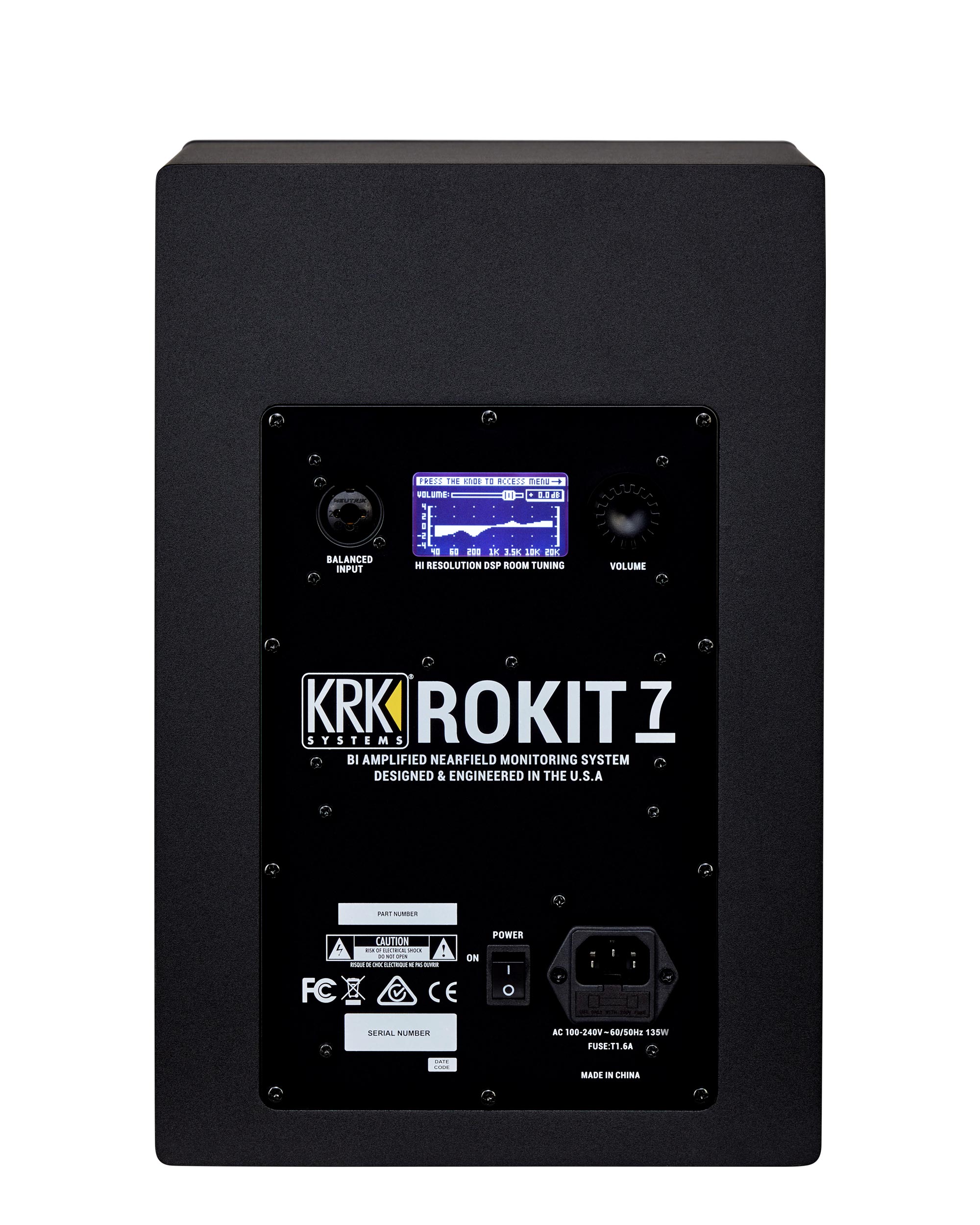 KRK ROKIT RP7 G4 7" Studio Monitor with DSP | agiprodj