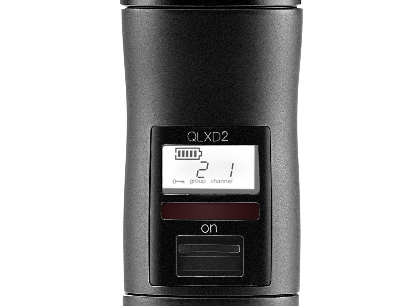 SHURE QLXD2/SM87-H50 | Digital Handheld Transmitter 534-598 | agiprodj SHURE QLXD2/SM87-H50 | Digital Handheld Transmitter 534-598 | agiprodj